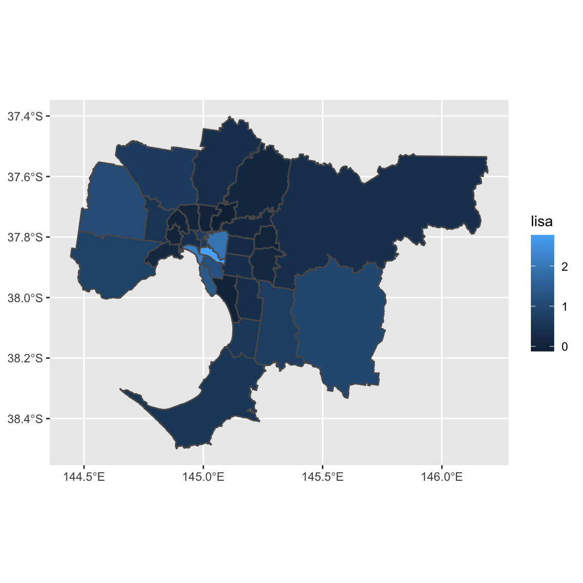 Week 4: Moran’s I, LISA